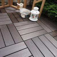 China Create a Beautiful Outdoor Area with WPC Tile and Durable 300x300x22/25mm Deck Tiles for sale