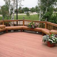 China Bamboo Flooring System T G System Bpc Outdoor Strand Woven Thermo Treated Patio Board for sale