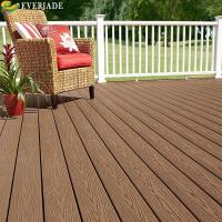 China Hardwood Natural Brazil Wood Plastic Composite Decking and Long-Lasting for Outdoors for sale