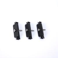China Raw Material PP Plastic Wpc Decking Floor Fastener with Stainless Steel Material Clips for sale