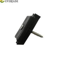 China Raw Material PP Plastic Wpc Decking Floor Fastener with Stainless Steel Material Clips for sale