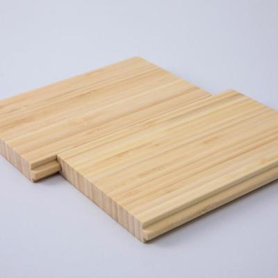China T G Bamboo Solid Wood Flooring in 12mm Thickness with Natural Color and T G Design for sale