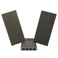 China Plastic Composite Decking Board for Modern Outdoor Grooved Flooring More Than 5 Years for sale