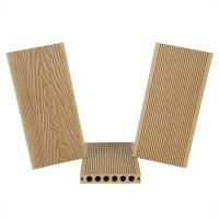 China Plastic Composite Decking Board for Modern Outdoor Grooved Flooring More Than 5 Years for sale