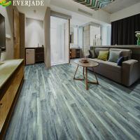 China Simple Color 20mil Blue Decno Stone SPC Flooring Perfect for Commercial for sale