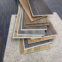China Hotel Wood Flooring Colour Easy to Install 4.0mm Commercial Grooving Veneer Spc Flooring for sale