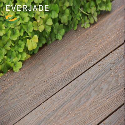 China 20-Year Guarantee 3D Embossed Wpc Decking for Easy Installation on Terrace Floor for sale