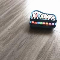 China Everjade 14mm Natural Maple Smooth Wood Plastic Waterproof Plank Piso Flotante Flooring for sale