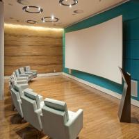 China Durable 100% Bamboo Hollow Fiber Flooring for Inside House Parquet White Screen Decor for sale