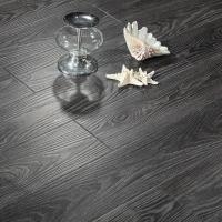China Light Cherry Mahogany Click Plus Laminate Flooring With Bevel For Modern Cover Design for sale