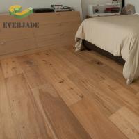 China Length 1900/1860/2200/RL mm Brushed Wood Flooring in White Washed Oak Maple and Walnut for sale