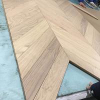 China Modern Design Style Hardwood Fishbone Timber Flooring Plank with Engineered Oak Wood for sale