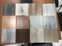 China 8mm Wood Grain Effect Waterproof Laminate Plank Flooring with U-groove Bevel Pattern for sale