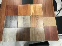 China 8mm Wood Grain Effect Waterproof Laminate Plank Flooring with U-groove Bevel Pattern for sale