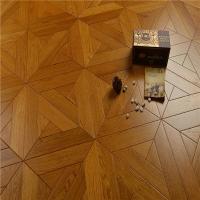 China Living Room Engineered Wood Flooring Plank With Art Parquet Design for sale