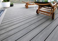 China Wood-Plastic Composite Flooring for UV Proof Water Proof Decking Boards in Silver Grey for sale