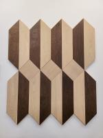China Engineered Wood Flooring Type Parquet Wood Flooring in Antiqued Mable Teak Oak Walnut for sale