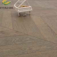 China Modern Design Style Wire Brushed Oak Engineered Wooden Flooring with Free Sample for sale