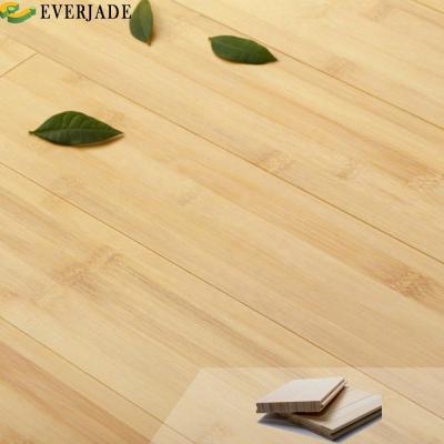 China Indoor Above Grade/Wood Subfloor 12mm 14mm Natural Color Click System Bamboo Flooring for sale