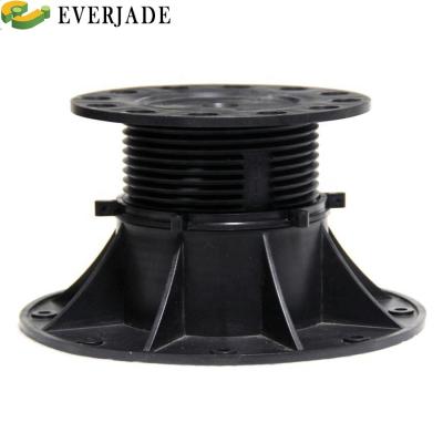 China Aluminum Joist PVC Pedestal System for WPC Decking Height 30-220mm Easy Installation for sale
