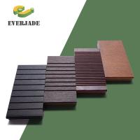 China Waterproof Bamboo Decking for Garden Trestles and Corridors 130mm Width Distressed Design for sale