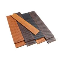 China Customed Colors Vertical Pressed Carbonized Strand Woven Bamboo Decking for Outdoor for sale