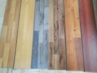 China Right Angle Edge 8mm Click Lock EIR High Glossy Laminate Flooring for Living Room Area for sale