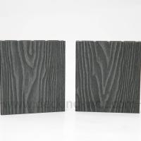 China 12 Eye-Catching Colors for Solid Structure 3D Deep Embossed WPC Outdoor Decking Floor for sale