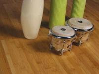 China 12mm Natural Strand Woven Click Lock Bamboo Flooring for Kid and Pet-Friendly Homes for sale