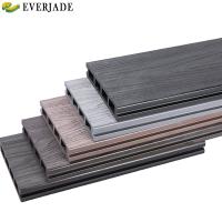 China Light Color Wood Plastic Composite Decking for Long-Lasting Swimming Pool Floor Cover for sale