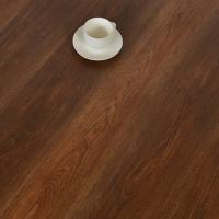 China Hand Scraped Collection Brown Balance Paper Wood Laminate Flooring with and U V-Groove for sale