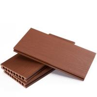 China Modern Design 3d Embossed Co-Extrusion Wood Plastic Composite Decking for Residential for sale