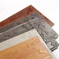 China Unilin Click System 4mm 6.5mm Herringbone PVC Vinyl Tiles LVT Flooring in Wood Colour for sale