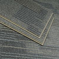 China Wood Look Marble Pattern and Fabric Texture SPC Flooring 7'' x 48'' 180x1220mm Indoor for sale