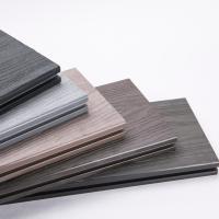 China Square Edge Eden Pro Exterior Used Pwc Wood From Thailand Waterproof Grooved Wpc Decking for sale