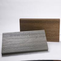 China Composite Decking 3g 16ft 3.2m Black Wpc Grooved Sanding Surface for Indoor in Canada for sale