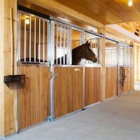 China Outlet Horse Stables Customized Racecourse Equestrian Club Fence Construction Panels for sale