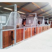 China Outlet Horse Stables Customized Racecourse Equestrian Club Fence Construction Panels for sale