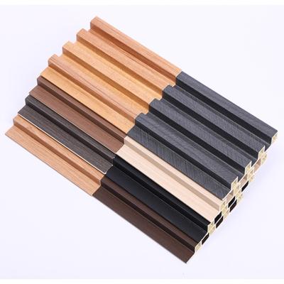 China Hotel Durable Bamboo Fiber Covering Decoration For Ponds And Gardens Wpc Wall Panel for sale