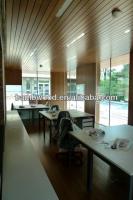 China Customized Color WPC Extrusion Fluted Exterior Wall Panel for Modern Outdoor Cladding for sale