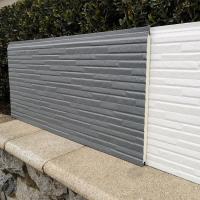 China Project Solution Capability 16mm Thick Metal Siding Panel with 3D PU Sandwich Design for sale