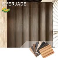 China Waterproof WPC PVC Fluted Wall Panels in Customized Colors for Interior and Exterior for sale