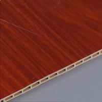 China Waterproof Interior Ceiling Bamboo Fibre Pvc Wood Wall Panels for Design Home Decor for sale