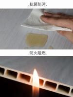 China Waterproof Interior Ceiling Bamboo Fibre Pvc Wood Wall Panels for Design Home Decor for sale