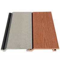 China 3D PWC Wall Panel Wood Plastic Composite for Easy Exterior Wall Decoration Solution for sale
