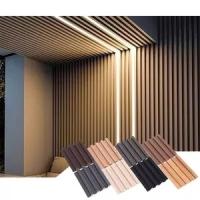 China High Class Decorative PWC Wall Panel Interior WPC Wall Cladding in Customized Colors for sale