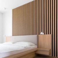 China High Class Decorative PWC Wall Panel Interior WPC Wall Cladding in Customized Colors for sale