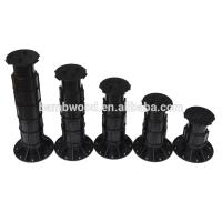 China Adjustable Paver Plastic Pedestal Base Height Range 75-1360mm for Flooring Accessories for sale