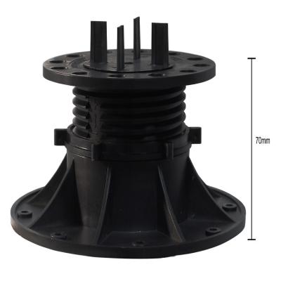China Max Diameter 200mm Flooring Accessories Everjade Plastic Pedestals for Timber Decking for sale