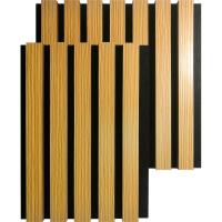 China Customized 3D Decorative Wooden Acoustic Panels for Highly Effective Sound Absorption for sale